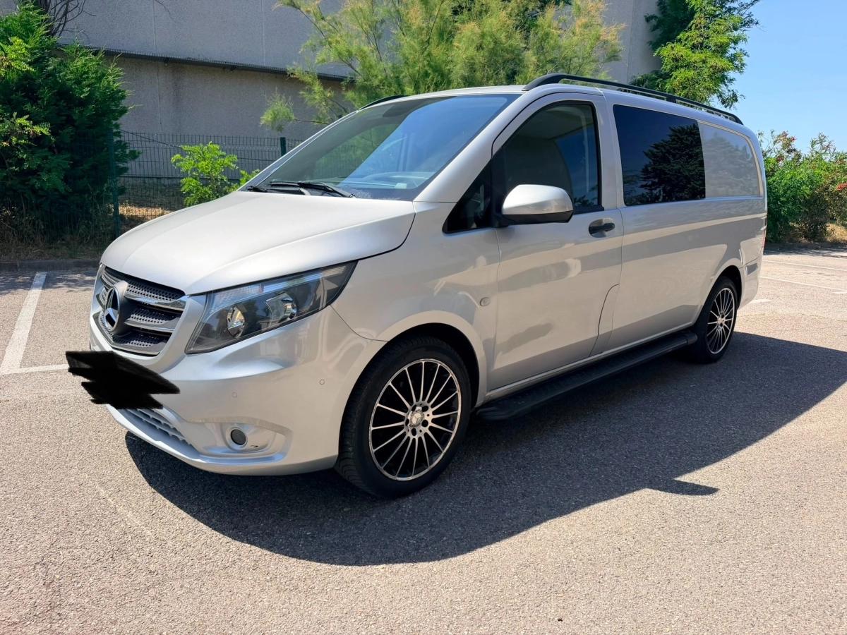 Mercedes Vito Vu FOURGON TOURER 2.0 114 CDI 135 LONG L2 9G-TRONIC BVA ...